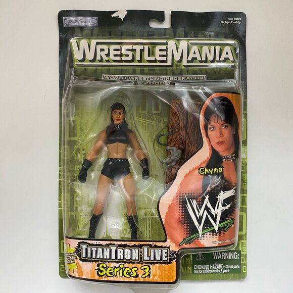 WWE | Toys | Chyna Wwf 999 Wrestle Mania Titantron Live Series 3 Jakks ...